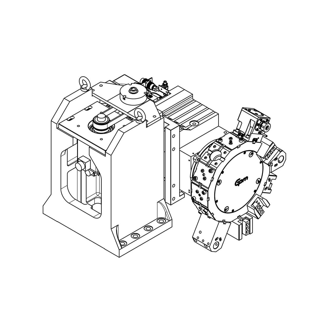 934.4xx BMT Radial 8000rpm/70bar - GPM Co., Ltd.